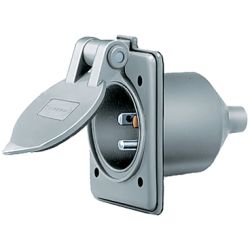 Marine 15/20 Amp Straight Blade Shore Power Inlet - Hubbell | Fisheries ...