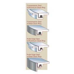 Round Liftout Hatches - Freeman Marine | Fisheries Supply