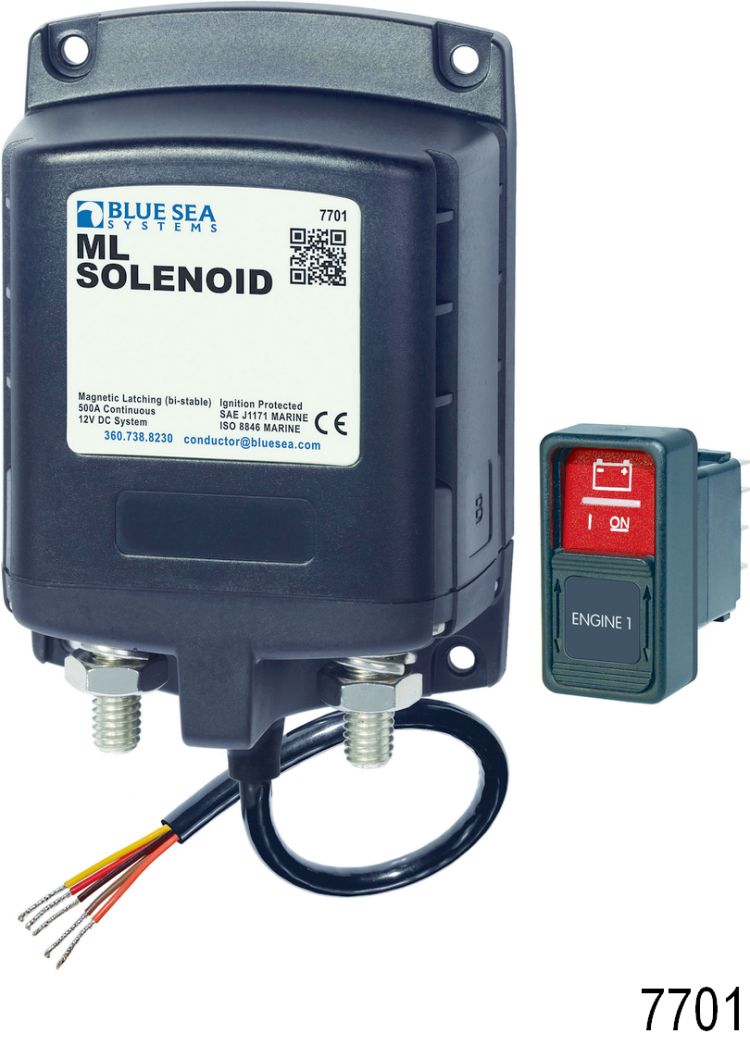 ML-Series Remote Battery Switch - On/Off - Blue Sea Systems | Fisheries ...