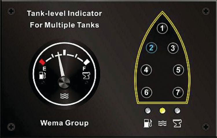 Boat Parts Tank-level indicator Wema Group UP7-B Inboard Engines & Components