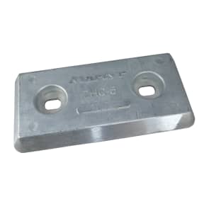 Streamlined Bolt-On Hull Plate Anodes - Zinc | Fisheries Supply