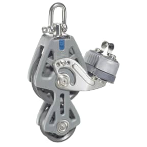 Lewmar 72 mm Synchro Fiddle Block - Swivel, Cam Cleat | Fisheries Supply
