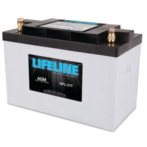 Lifeline Group 31 AGM Deep Cycle Battery | Fisheries Supply