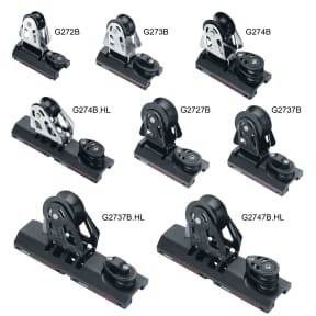 27 mm Midrange Adjustable Genoa Lead Car - Harken | Fisheries Supply