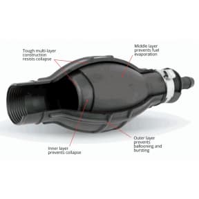 EPA Low Permeation Primer Bulbs | Fisheries Supply