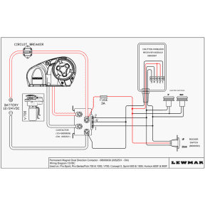 Windlass Dual Direction Sealed Contactor / Solenoids