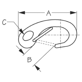 Spring Gate Snap Hook - Sea-Dog Line | Fisheries Supply