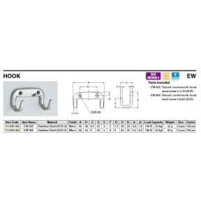 Double Hook | Fisheries Supply