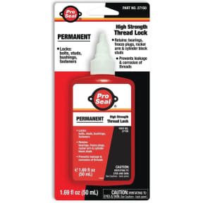 Red Permanent Thread Locker