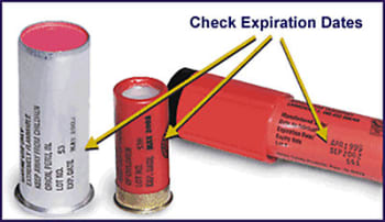 how do emergency flares work