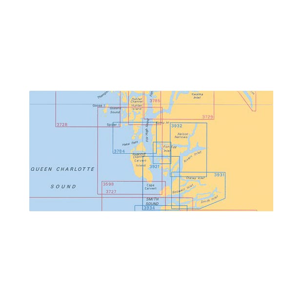 Canadian Charts 3539 | Fisheries Supply
