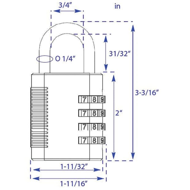 Olympus Lock SX-575-K1-KEY | Fisheries Supply