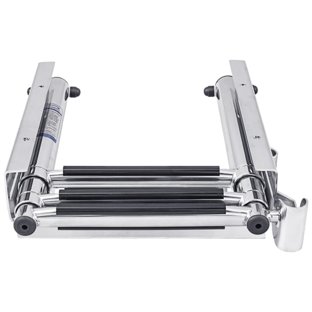 Under Platform Ladder with Quick Release Latch - Stainless Steel