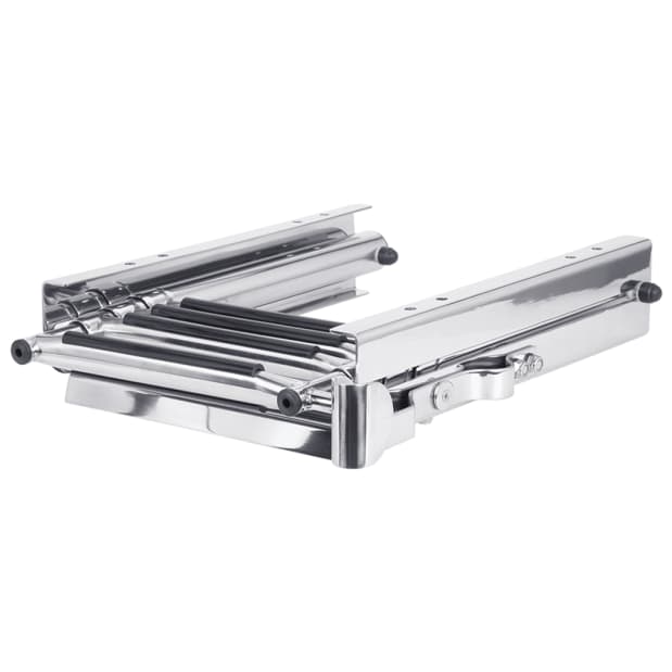 Under Platform Ladder with Quick Release Latch - Stainless Steel