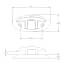 Through Bolt Folding Cleats - Accon | Fisheries Supply
