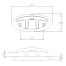 Through Bolt Folding Cleats - Accon | Fisheries Supply
