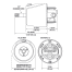 Front Mount Hydraulic Helm Pump | Fisheries Supply