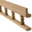 Teak Pin Rails - Whitecap Industries | Fisheries Supply