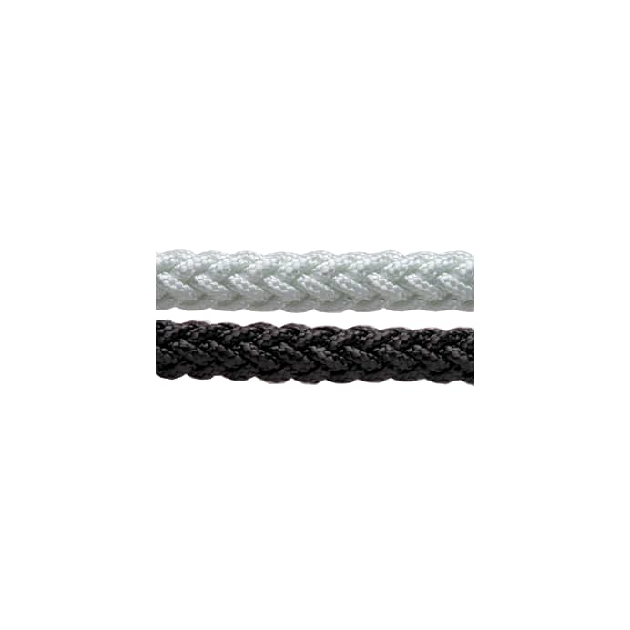 Mega Braid II Anchor/Dock Line, Black - New England Rope | Fisheries Supply