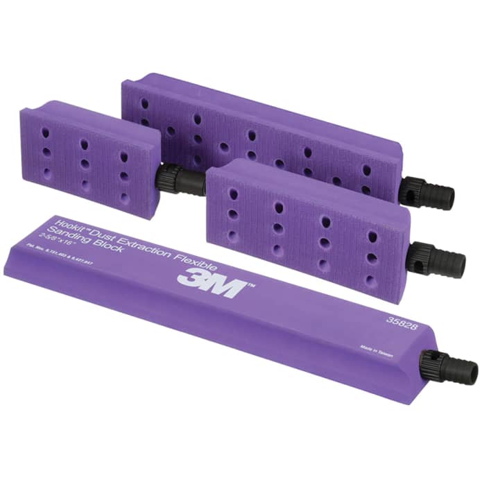 3M Hookit Dust Extraction Blocks | Fisheries Supply