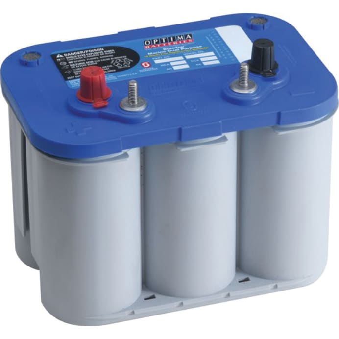Optima SC34DM - BlueTop Group 34 AGM Battery | Fisheries Supply