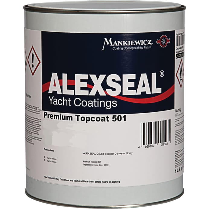Premium Topcoat 501 - Whites - Alexseal Yacht Coatings | Fisheries Supply