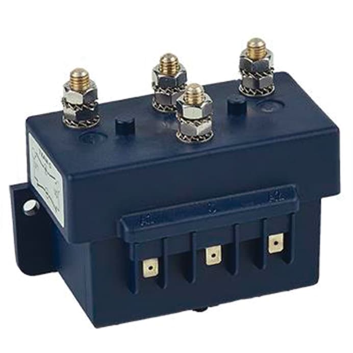 Watertight Windlass Dual Solenoid Control Box - 12V DC
