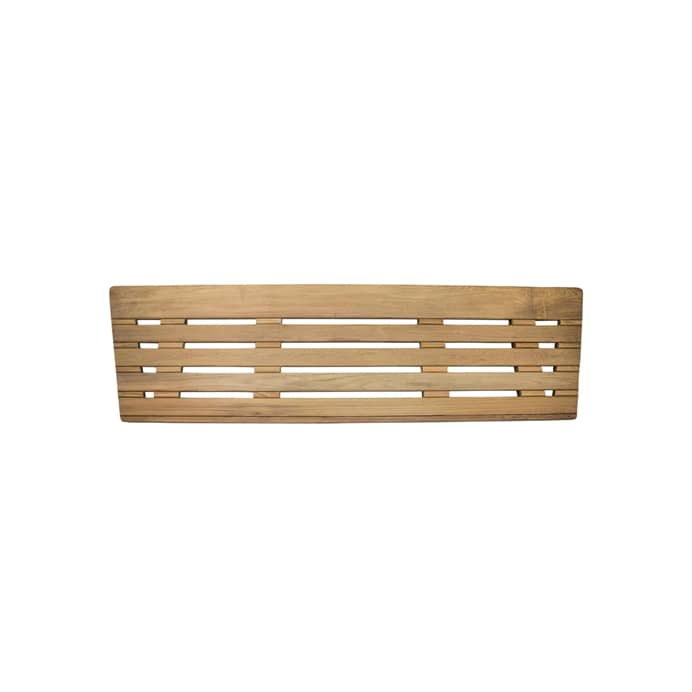 Full Transom Teak Swim Platform - Whitecap Industries | Fisheries Supply